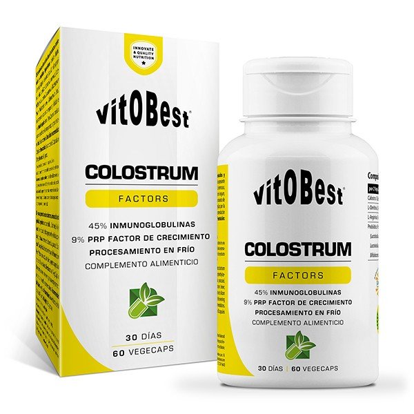 Colostrum 60 cápsulas. Vit.O.Best. LaCasadelesHerbes