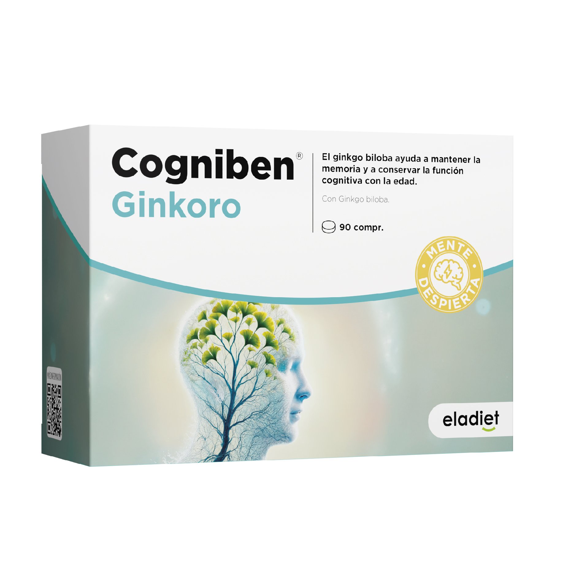 Ginkgo Cogniben 90 comprimidos.. Eladiet. LaCasadelesHerbes